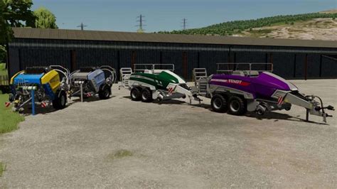 Massey Ferguson Fendt Einfärbbare Ballenpressen v Mod Landwirtschafts Simulator