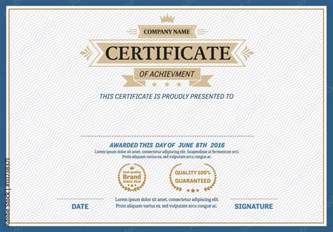 Basic Certificate Template