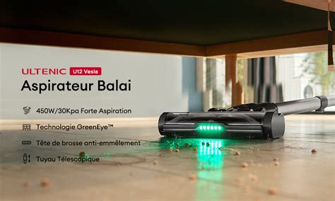 Test De L Aspirateur Balai Ultenic U Vesla