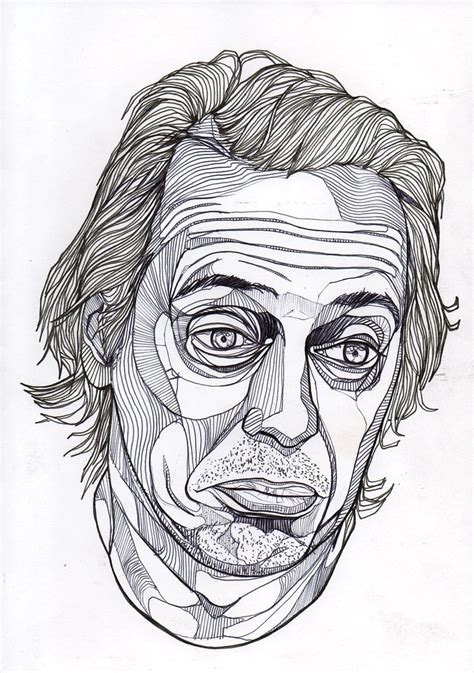 Steve Buscemi Sketches Portrait Drawing Illustration