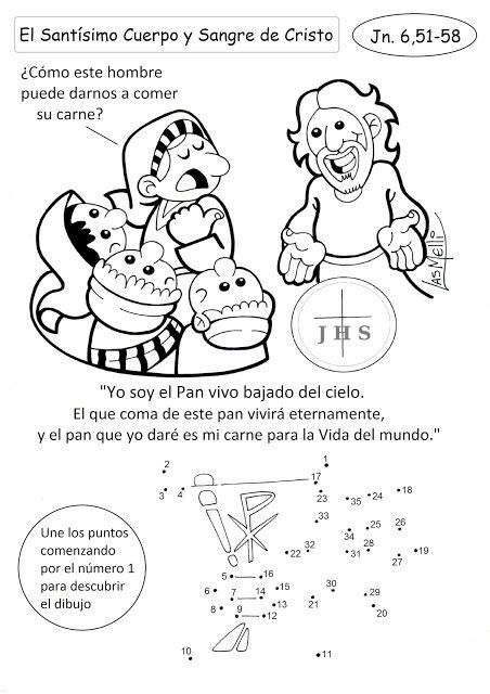 El Rincón de las Melli Jesus Pan de Vida Catequesis Lecciones de
