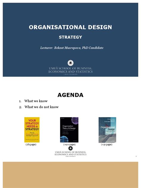 Org Design Lecture 2 Canvas Pdf