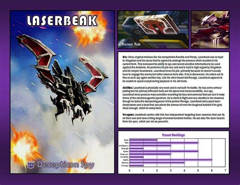 Laserbeak By Citizenpayne Transformers Movie Transformers