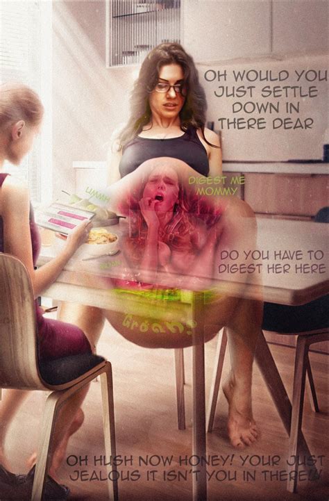 Rule 34 Big Belly Bloated Belly Digestion Incest Mother And Daughter