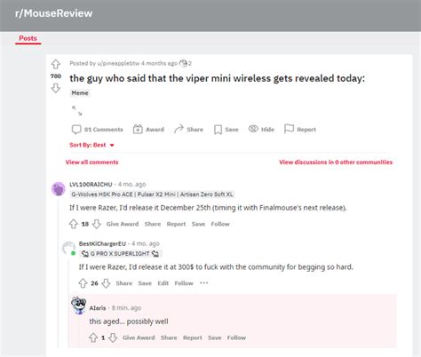 Alternative For Hyperx Pulsefire Haste Rmousereview