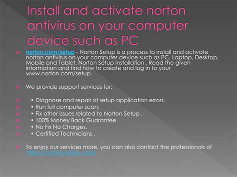 Ppt Setup Setup Norton Product Key Code