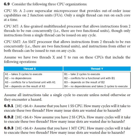 69 Consider The Following Three Cpu Studyx 69 Consider The Following Three Cpu Studyx