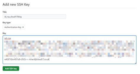 Using Ssh Keys With Github Cloud 17