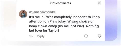 Pia Malihi Travis Kelces Publicist Reposts Photo With Clown Emoji Over Taylors Face R