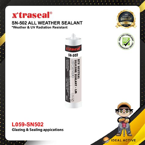 Xtraseal SN 502 RTV Neutral Silicone Sealant Shopee Malaysia