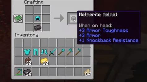 Cómo Hacer Una Armadura De Netherita En Minecraft Dexerto