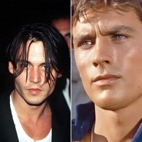 Johnny Depp Vs Alain Delon Rvindictaratecelebs