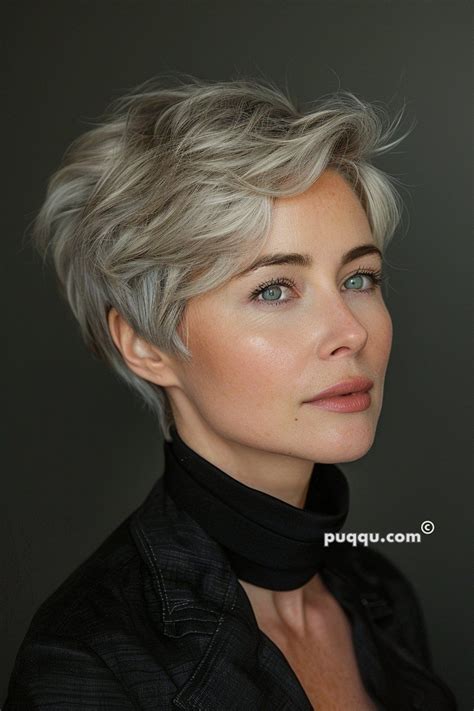 Stunning Pixie Haircuts To Rock Your Gray Hair Puqqu In 2024 Short