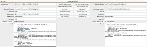create trust line and send currency using python