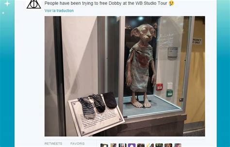 Les Fans Dharry Potter Offrent Leurs Chaussettes Pour Libérer Dobby