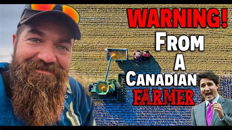 Warning From A Canadian Farmer Food Shortage Fertilizer