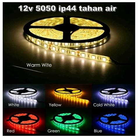Jual Lampu Led Strip 5050 Ip44 Outdoor Indoor 12v Outdoor Led Strip