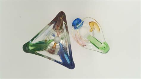 Ваза и вазочка«rhapsodyРапсодия стекло Богемия Чехословакия 1960 е 4 500 грн Прочие