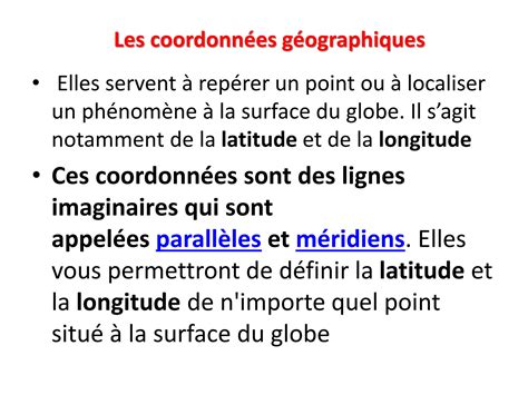 SOLUTION Cours 2 Les Coordonn Es G Ographiques Studypool
