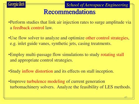 Ppt Computational Analysis Of Stall And Separation Control In Centrifugal Compressors