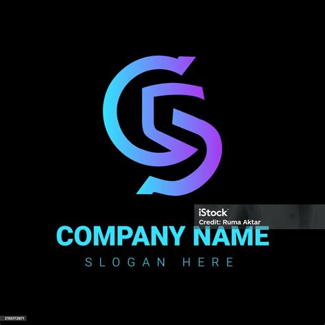 Cs 알파벳 편지 모노그램 로고 디자인 벡터 템플릿 0명에 대한 스톡 벡터 아트 및 기타 이미지 0명 개념 개념과 주제 Istock