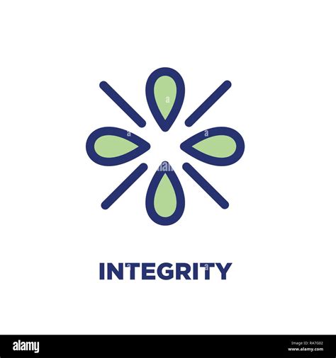 Core Values Outline Line Icon Conveying Specific Purpose Stock Vector Image And Art Alamy