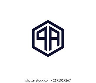 Qa Logo Design Vector Template Stock Vector Royalty Free 2171017267 Shutterstock