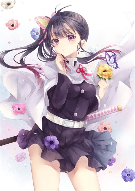 鬼灭之刃——栗花落香奈乎 哔哩哔哩