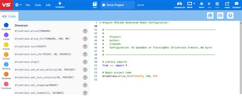 Opening A VEXcode V5 Python Project On MacOS VEX Library