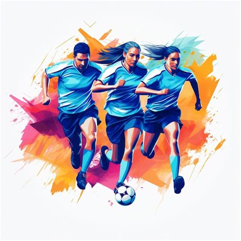 Premium Ai Image Seamless Synchronization Captivating Sports Activity
