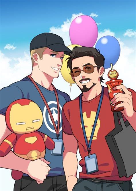 Stony Steverogers Captainamerica Tonystark Ironman Vengadores