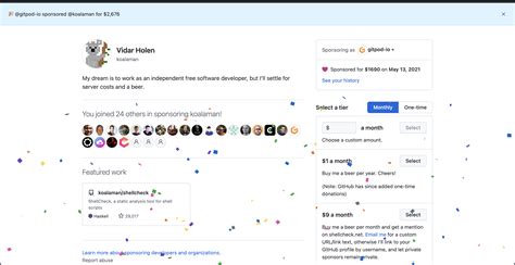 More Open Source Funding Available From Gitpod Issue Koalaman Shellcheck GitHub