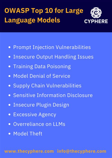 Owasp Top 10 For Llm Applications Gen Ai Security Risks