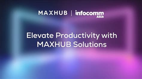 Muhammed Rashik On Linkedin Maxhub Snapshop At Infocomm Asia 2023