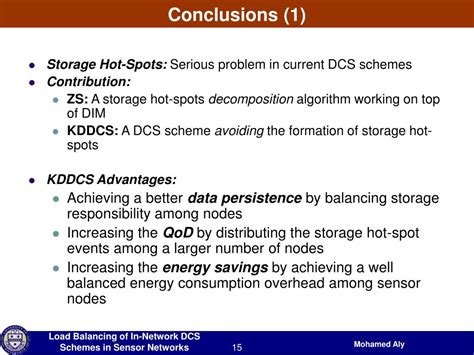 Ppt Load Balancing Of In Network Data Centric Storage Schemes In Sensor Networks Powerpoint