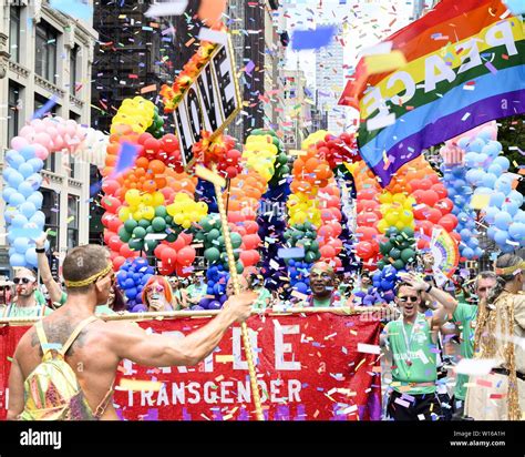 New York Ny Usa 30th June 2019 The New York City Pride March On