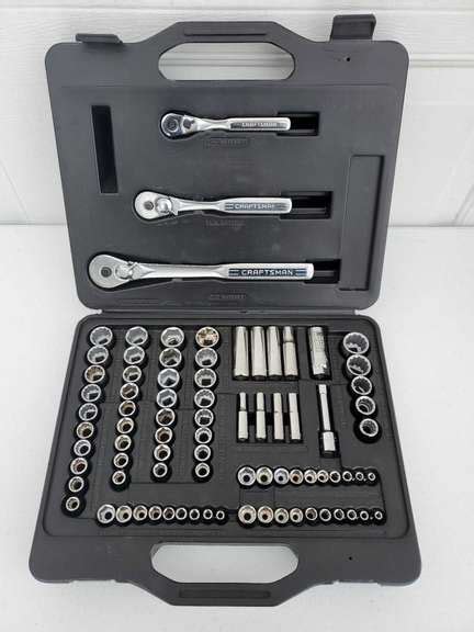 Complete Craftsman Socket Set In Case Bid Assets Online Auctions