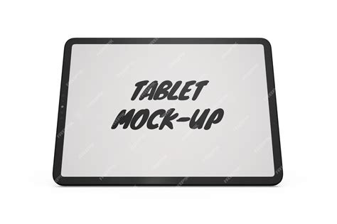 Premium Psd Tablet Mock Up Isolated