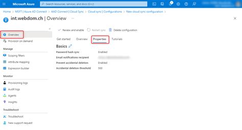 Installation And Configuration Azure Active Directory Cloud Sync