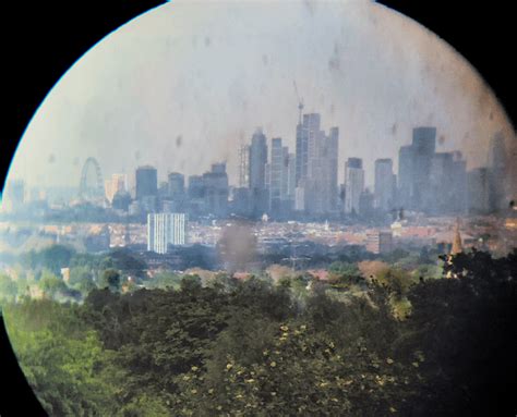 Photos I Took Of London Through My Grandpas Old Monoscope From Epsom