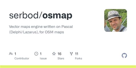 github serbod osmap vector maps engine written on pascal delphi