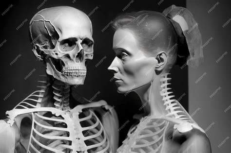 Premium Photo Couple Of Lovers Xray Style Xray Of Raw Whole Chicken