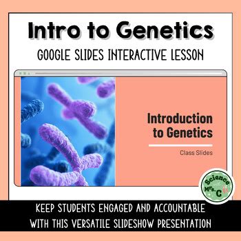 Introduction To Genetics Google Slides Lesson By Science With Mrs C