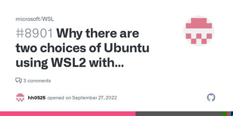 Why There Are Two Choices Of Ubuntu Using Wsl2 With Windows Terminal