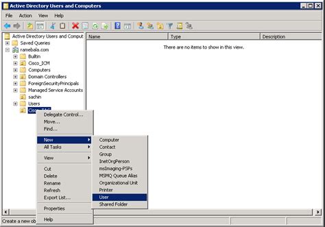 Customized Organizational Unit For Ldap Integration Between Call Manager And Active Directory