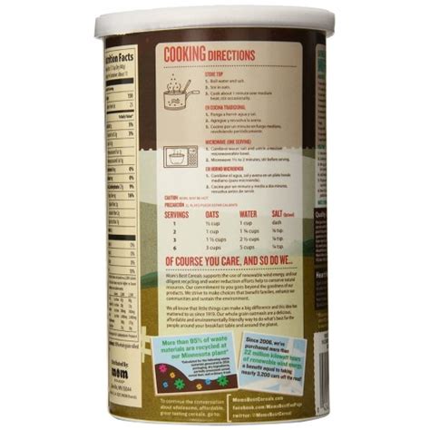 MOMS BEST Whole Grain Quick Oats 16 Oz