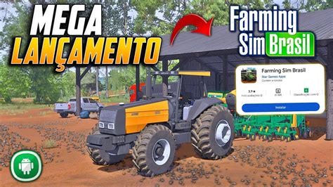 LANÇAMENTO Farming Sim Brasil O Novo Jogo de Fazenda para Android