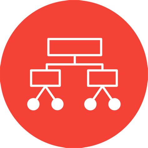 Decision Tree Generic Color Fill Icon