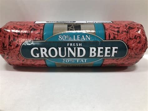 Ground Beef 8020 10 Lb Tube Gj Curbside