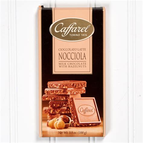 Caffarel Milk Chocolate with Hazelnuts Bar | Ditalia Fine Italian Imports